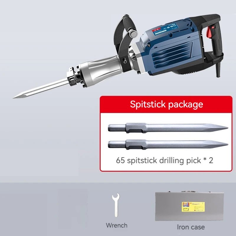 1700W-Demolition-Jack-Hammer-Industrial-Electric-Jackhammer-For ...