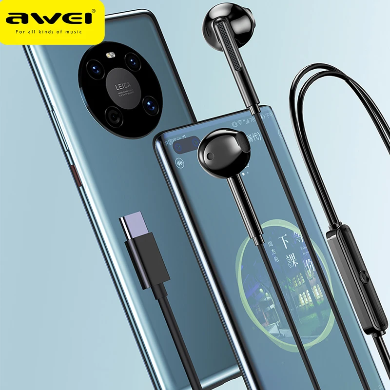 Awei PC 7T/PC 7 Wire controlled Headset With Microphone Hands free ...