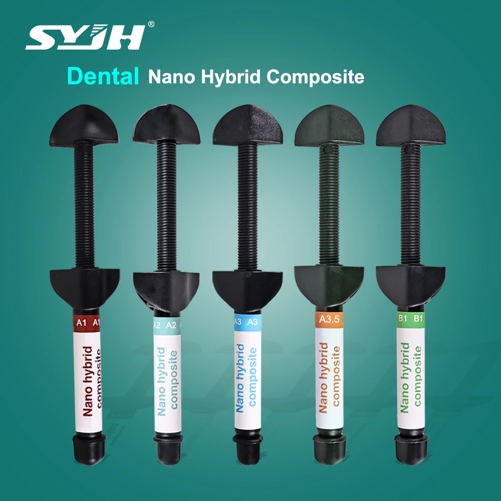 SYJH-Kit de resina compuesta Nano híbrida Dental A1/A2/A3/A3.5/B1 ...