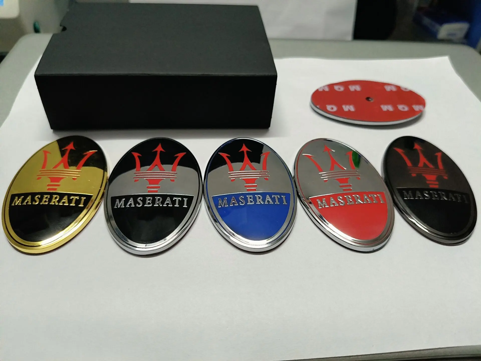 Car Matel Front Hood Cover Emblem Badge Stickers for Maserati Ghibli ...