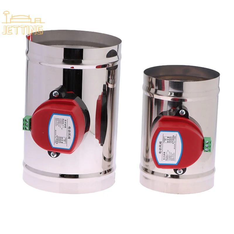 220V-Stainless-Steel-201-Damper-Electric-Air-Valve-Motorized-Check ...