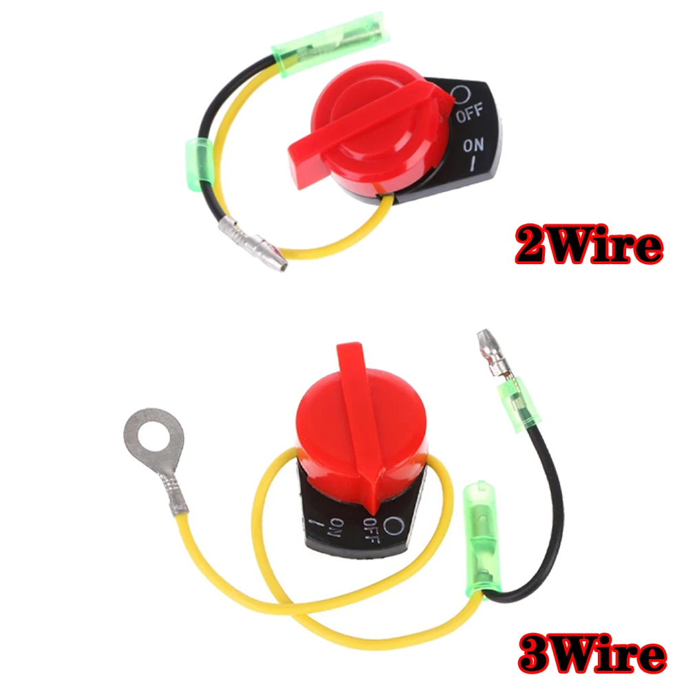 2 / 3 Wire Engine Power Stop on Off Kill Switch Control for Honda GX120 ...