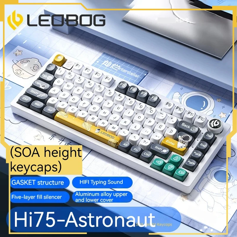 Leobog-Hi75-Mechanical-Keyboard-Aluminum-Gasket-Rgb-Backlit-Hot ...