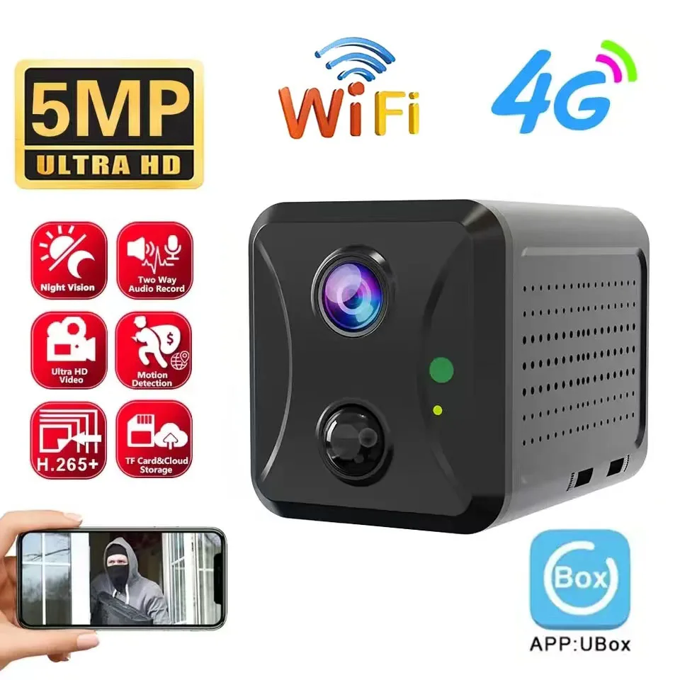 Ubox-CCTV-Camera-5MP-4G-Sim-Card-or-Wifi-Home-Surveillance-Camera ...