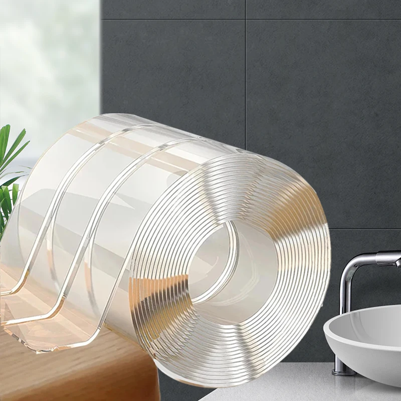 1-2-3-5M-Double-Sided-Nano-Tape-Reusable-Waterproof-Adhesive-Tape ...