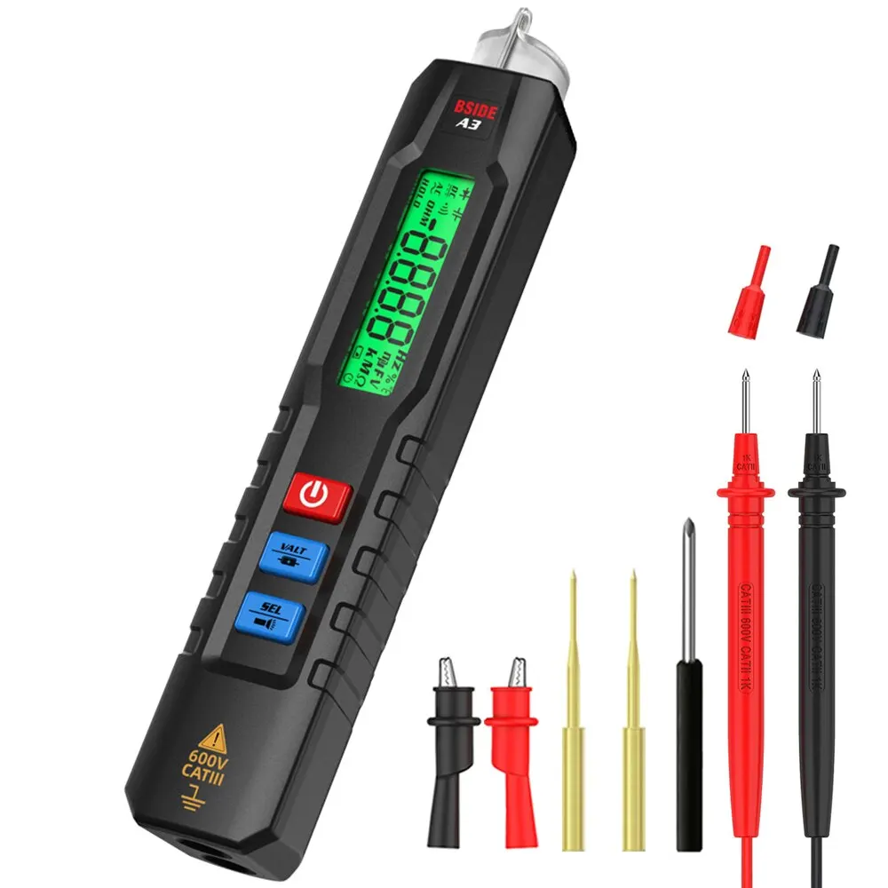 Bside-Mult-metro-Digital-Inteligente-Tipo-Pen-True-RMS-Volt-metro-DC-AC ...