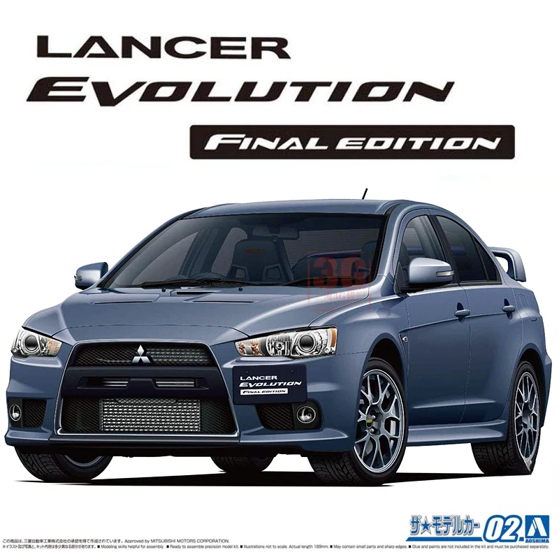 Aoshima 05795 Lancer Evolution Logo Kit: Why This Is the Only Build I’d ...