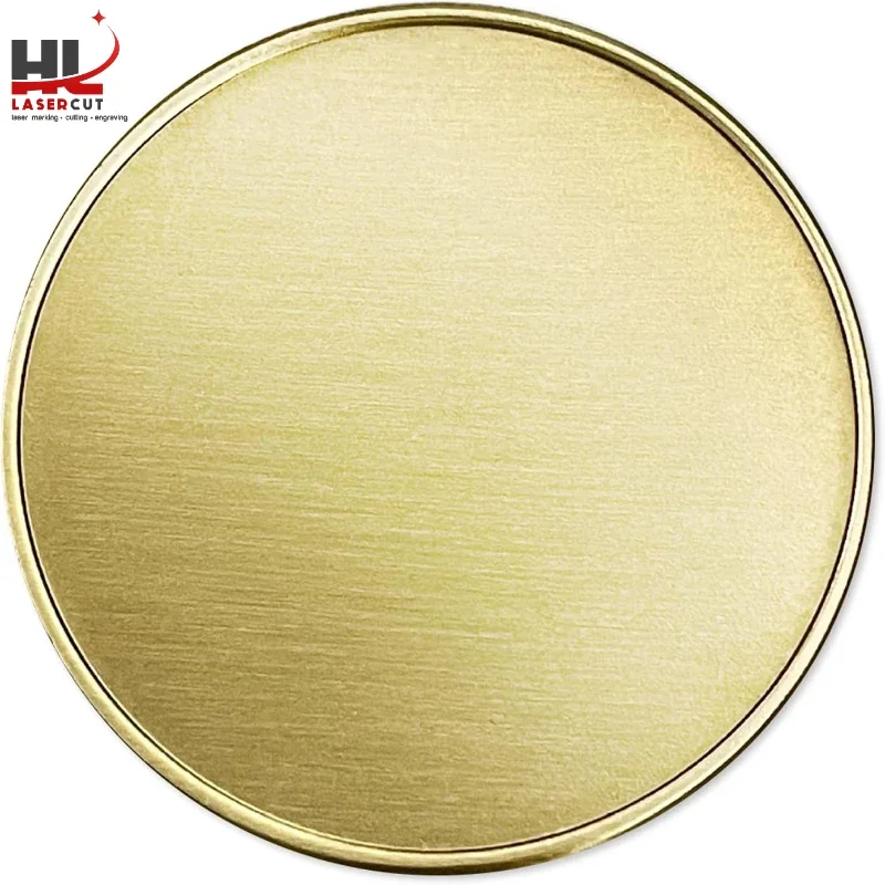 20 Pcs Brass Blank Coin,Threaded Edged 40 mm Engraving Blanks Coins ...