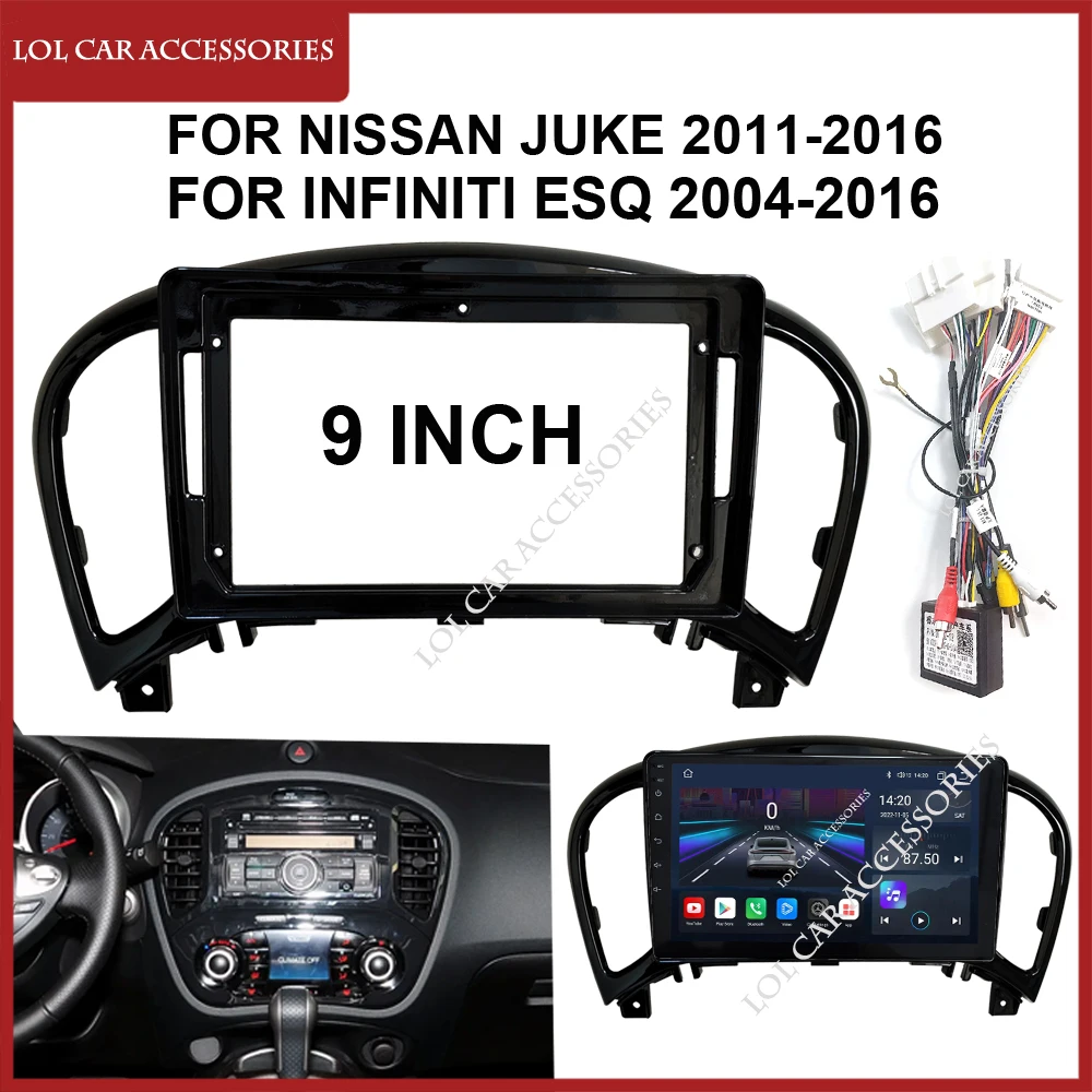 9-Inch-For-Nissan-Juke-2011-2016-Infiniti-ESQ-Car-Radio-Stereo-Android ...