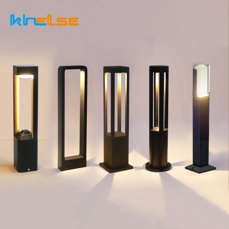 Outdoor Simple LED Lawn Lamp IP65 Waterproof Garden Aluminum Path ...