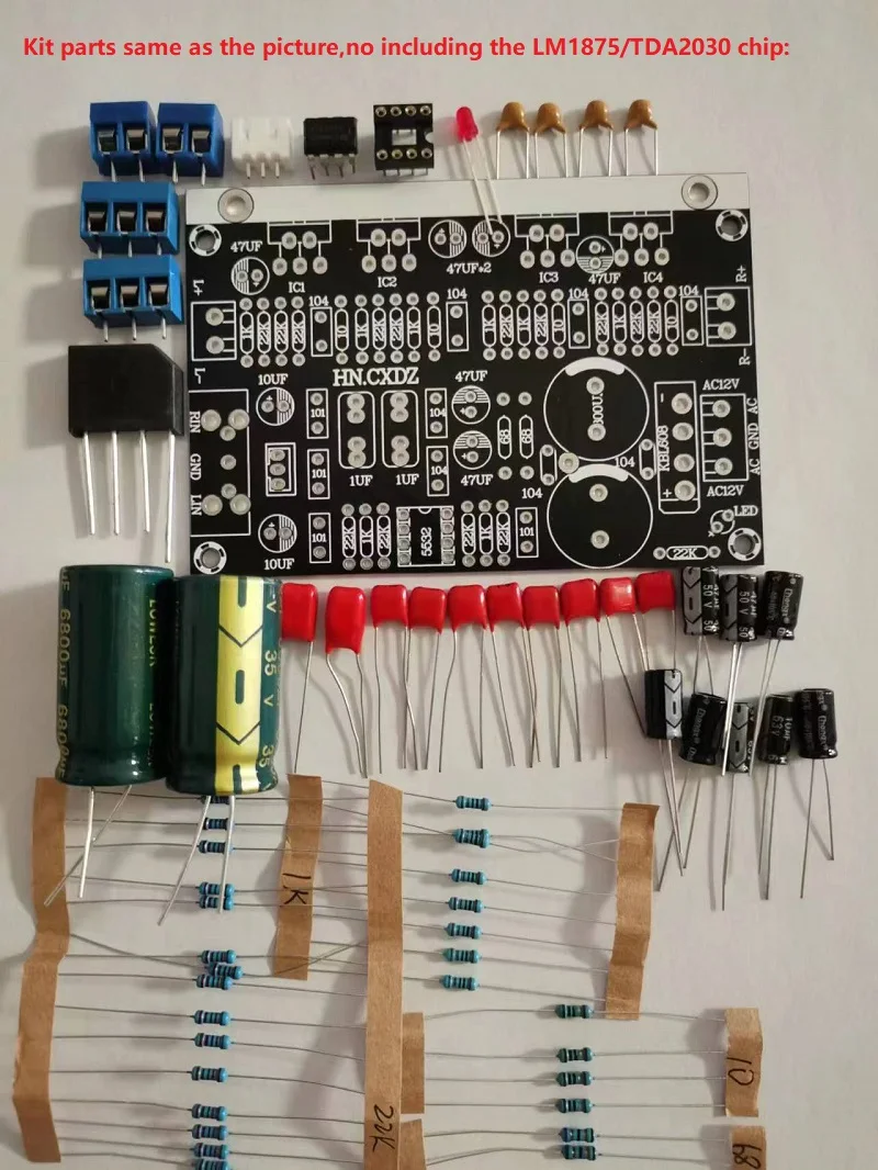 KITS-de-bricolaje-LM1875-TDA2030A-5532-Dual-Power-HiFI-Dual-Channel ...
