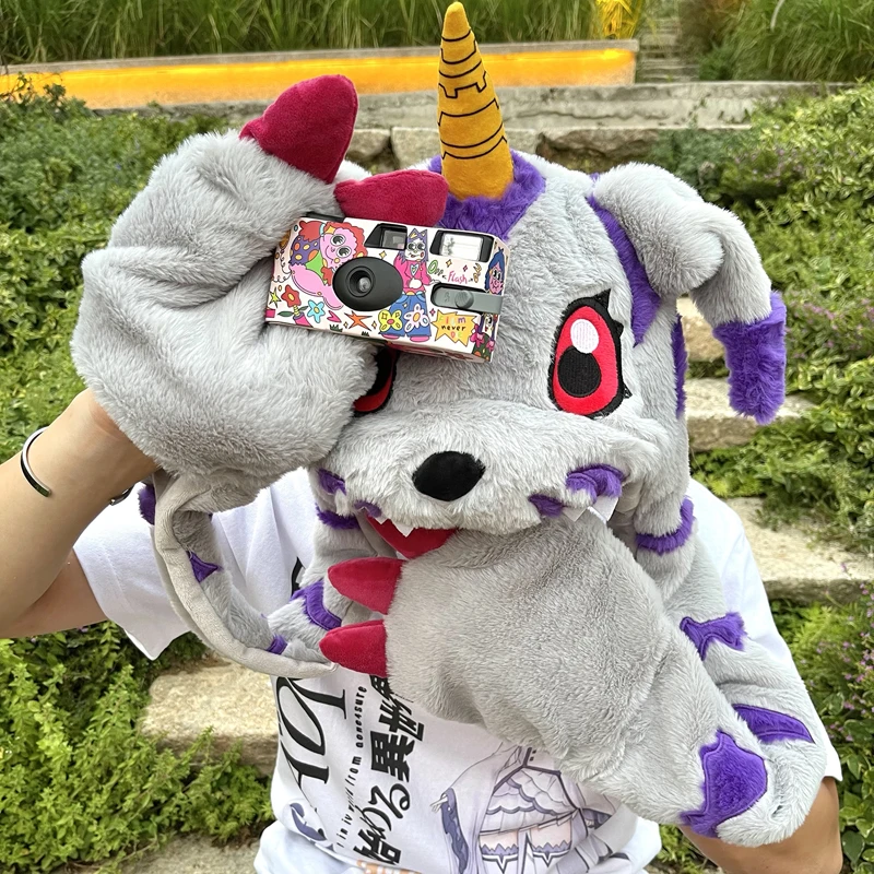 Digimon-Adventure-gorro-de-peluche-Kawaii-Gabumon-Original-para-ni-a ...