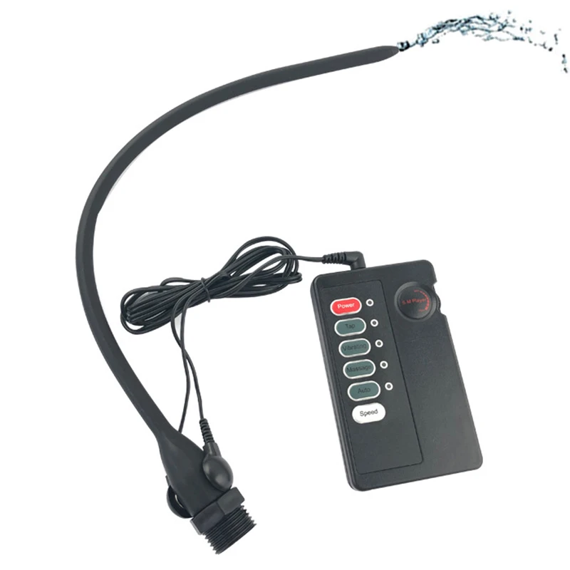 Electro Shock Anal Enema Shower Silicone Douche Nozzle Male Urethral ...