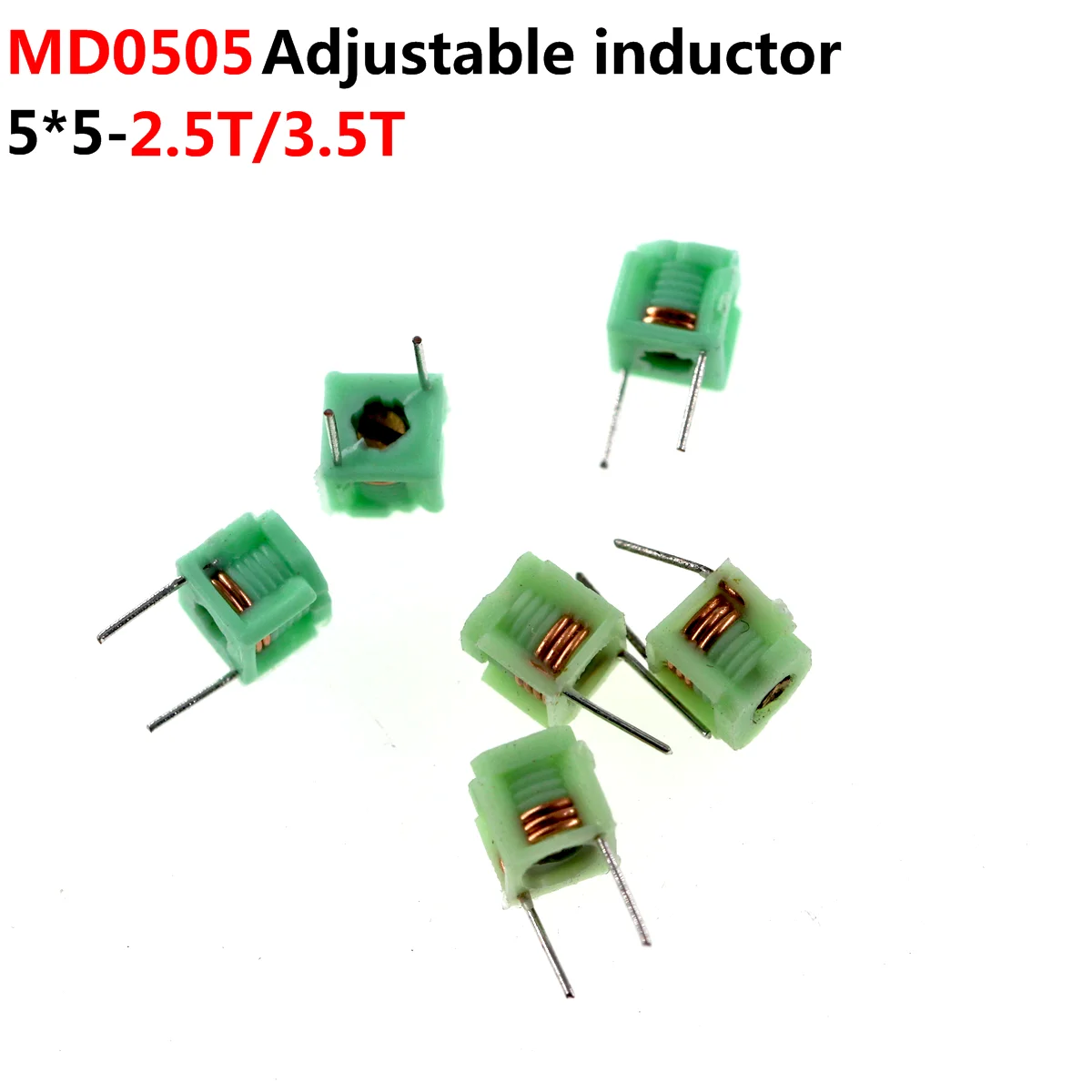 50pcs Adjustable Inductor md0505 5*5 MD0505 1.5T 2.5T 3.5T 4.5T 5.5T ...