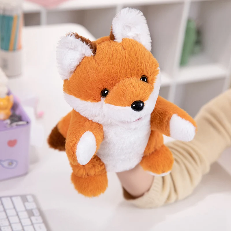 30 Styles Stuffed Plush Animals Toys Hand Finger Story Puppet Cute ...