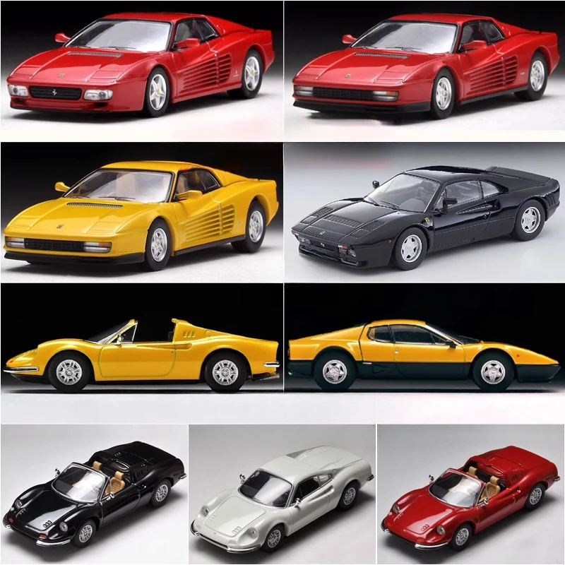 TOMYTEC 1:64 TLV DINO 246GTS GTO TESTAROSSA alloy compression shaft ...