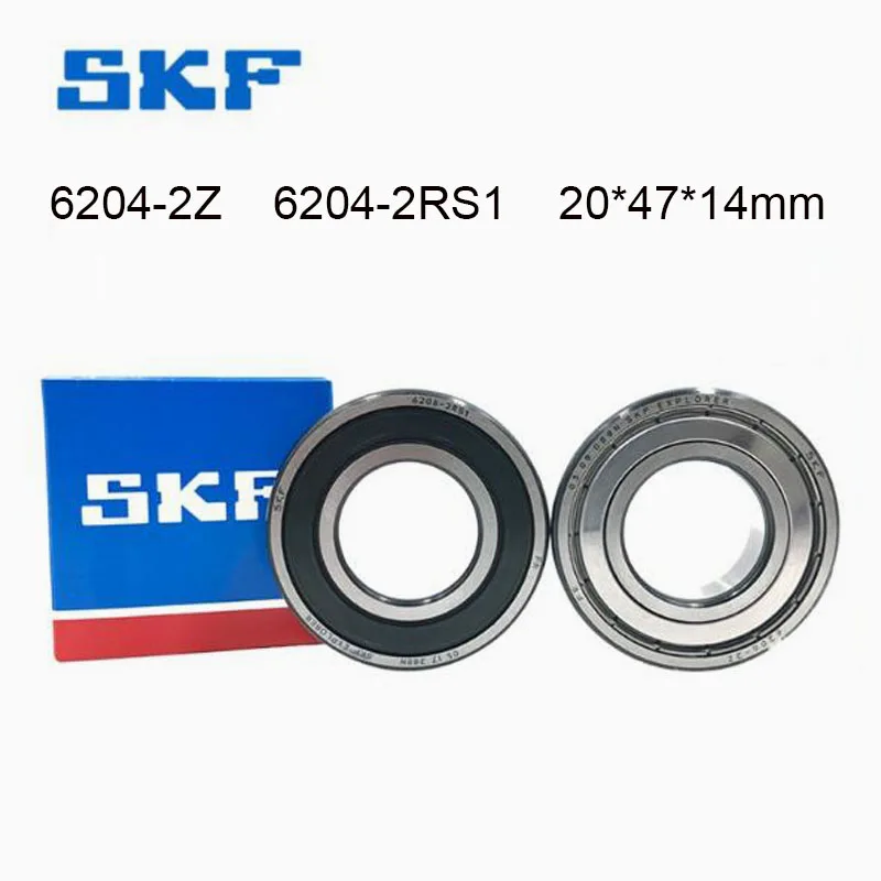 SKF-Sweden-Origin-Bearing-2PCS-6204-2Z-6204-2RS1-Bearing-ABEC-9-20-47 ...