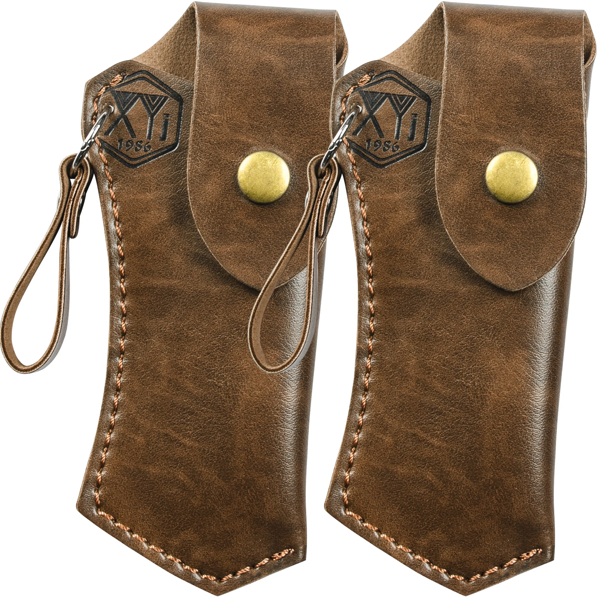 XYj-2-Pieces-Knife-Sheath-Case-for-Folding-Knives-Mini-Knife-PU-Leather ...