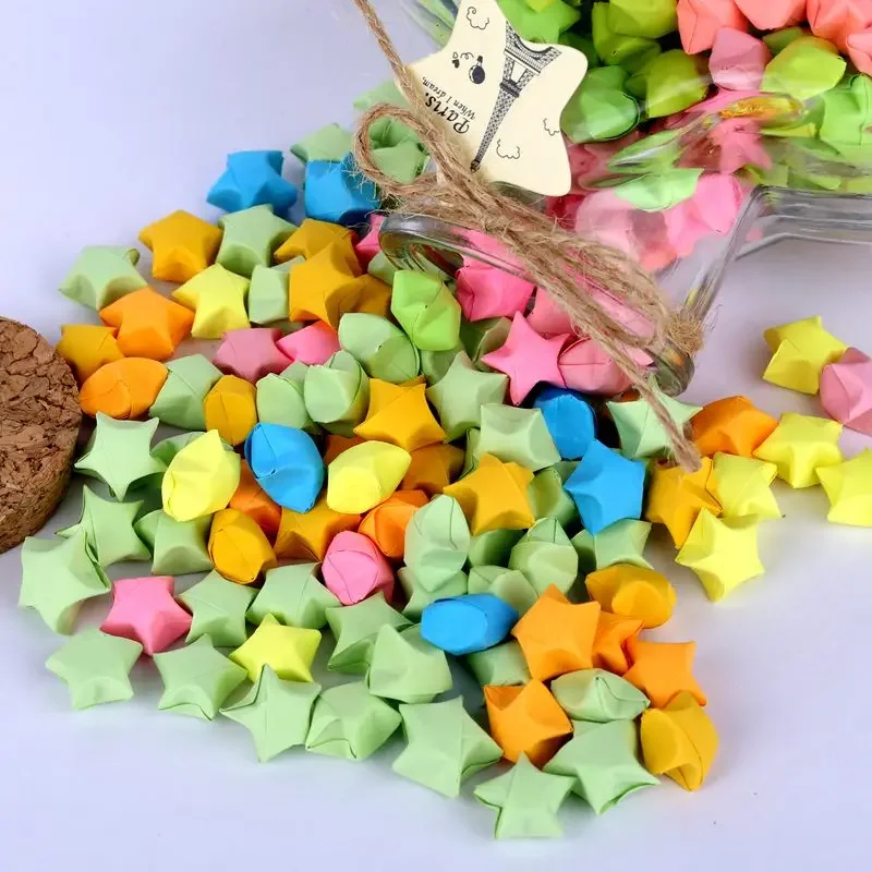 Origami da Sorte de Papel: Como Criar Estrelas de Papel Sorte e Decorar ...
