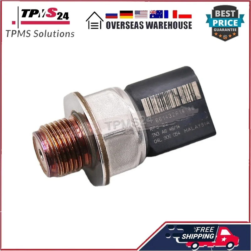 Para audi a4 a3 volkswagen golf 2.0l sensor de pressão do trilho ...