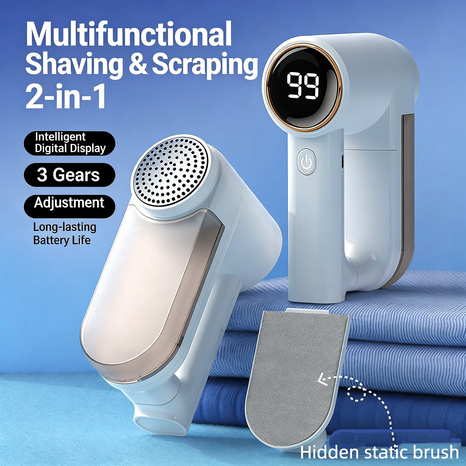 Electric Lint Remover for Clothing Hair Ball Trimmer Household Clothes ...