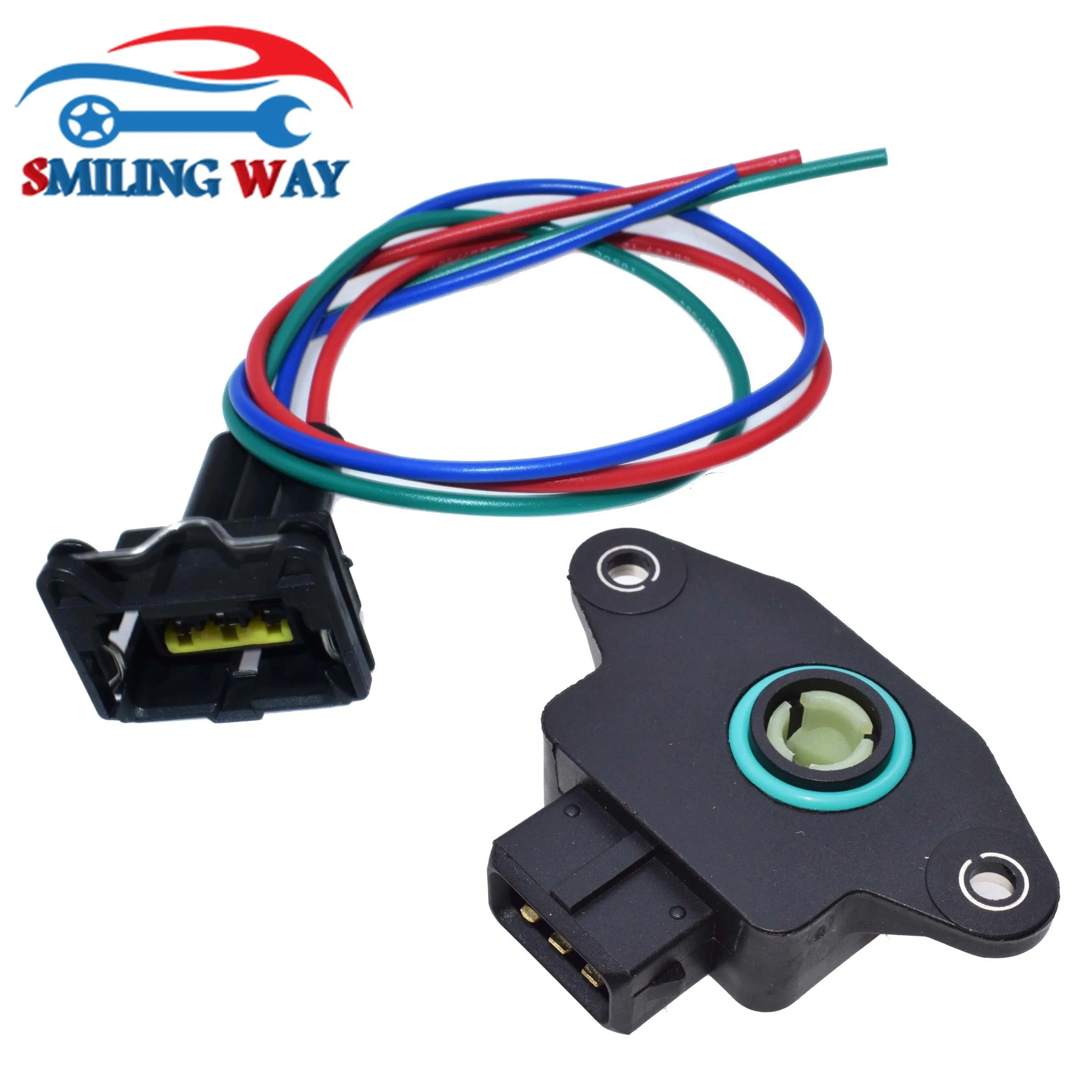 Throttle Position Sensor or with Plug Connector For Hyundai Kia Saab ...