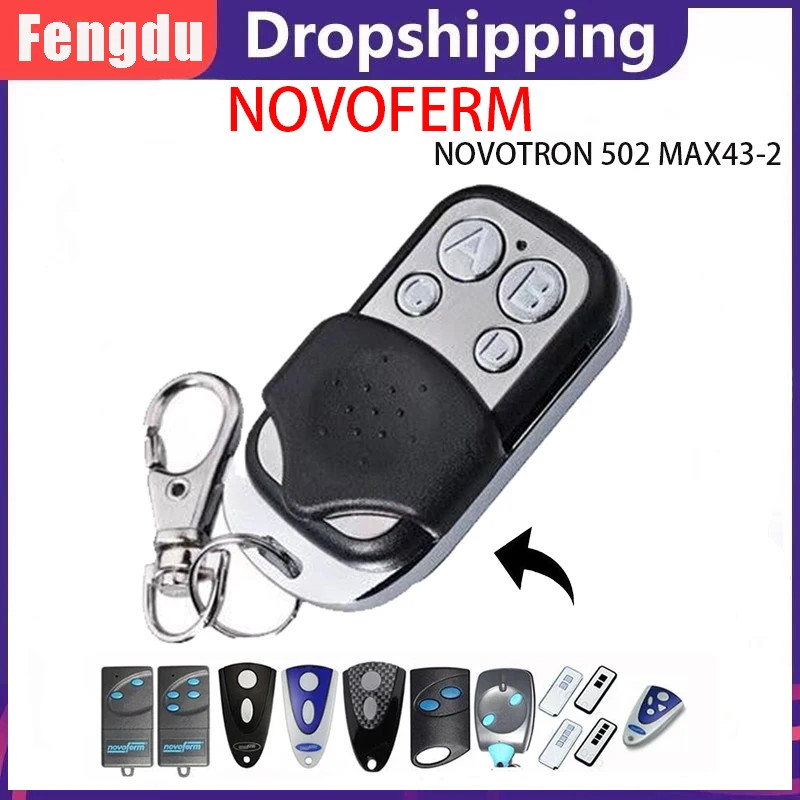 NOVOFERM-433-92-MHz-Rolling-Code-Remote-Control-Gate-Garage-Door ...