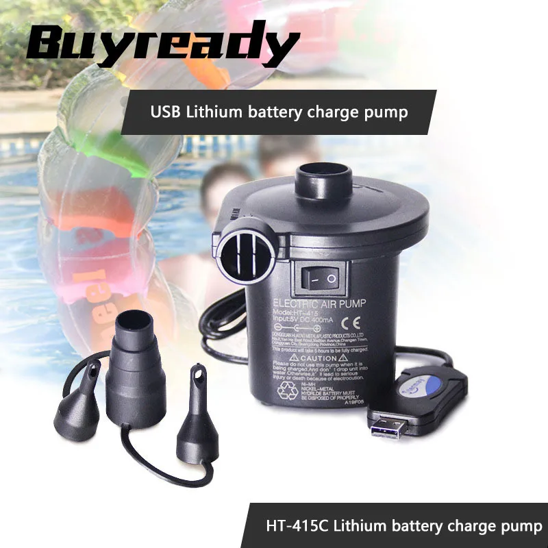 DC-5V-50W-400Ma-0-44PSI-Portable-USB-Lithium-Rechargeable-Pump-Battery ...