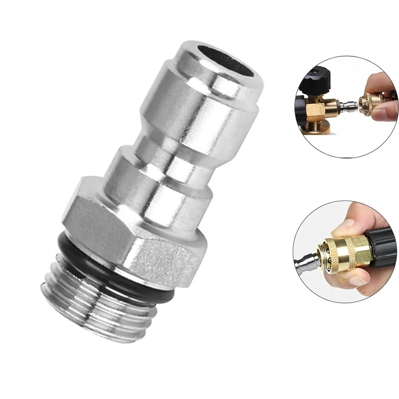 1-4-Quick-Release-Connector-14mm-Male-Thread-to-1-4-inch-Adapter ...