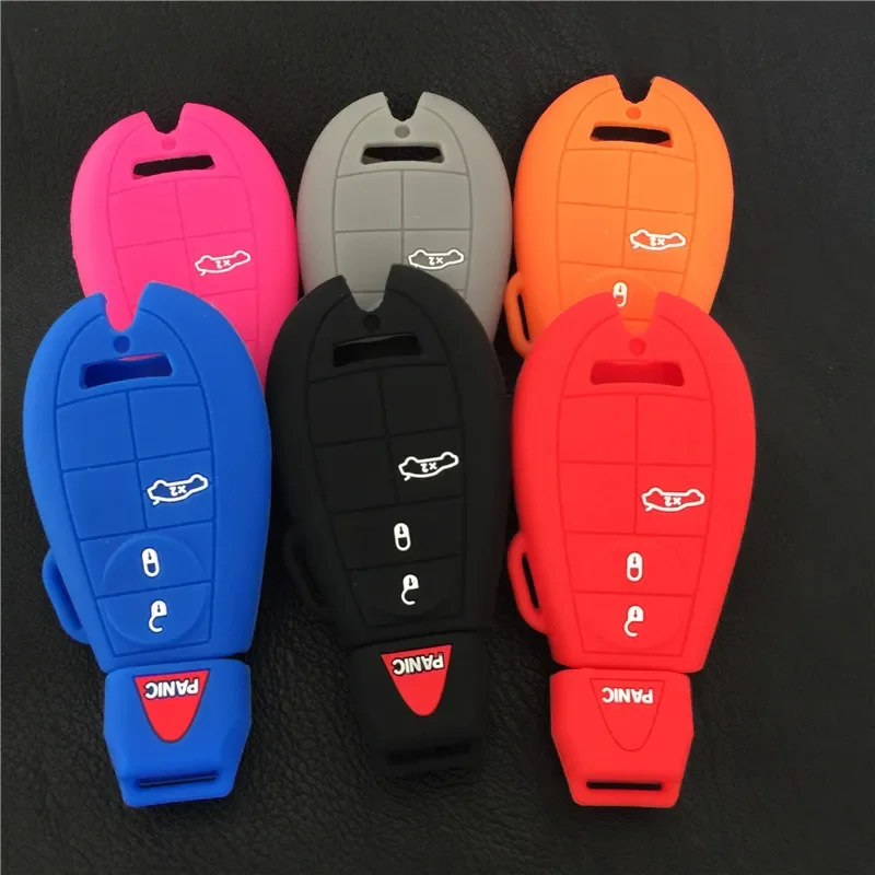 Silicone-car-key-Case-Cover-for-Dodge-Ram-1500-2500-3500-4500-Fobik ...