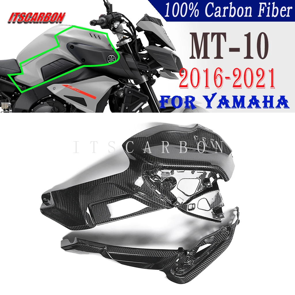 Real-Dry-Carbon-Fiber-Tank-Side-Cover-Panels-Parts-Fairing-Kits ...