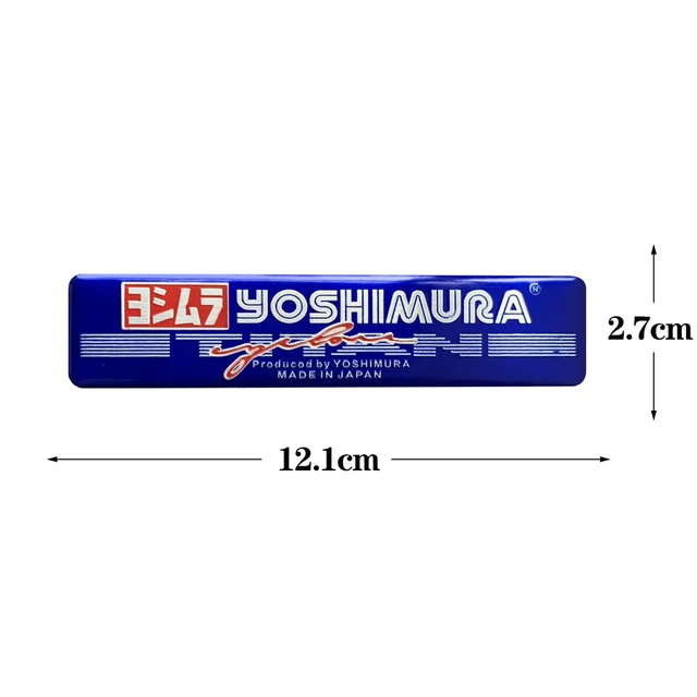 Aluminium Motorcycle Exhaust Pipes Pipe Decal Arrow Yoshimura Sticker ...