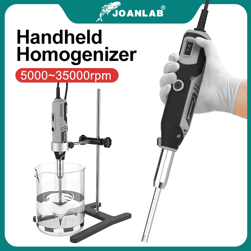 JOANLAB-Lab-Hand-Held-High-Speed-Homogenizer-Emulsifier-Disperser-Cell ...