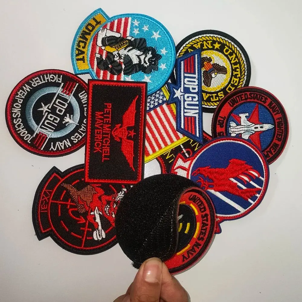 Top-Gun-Tomcat-Embroidery-Patch-Chapter-American-VF-1-Pilot-Badge ...