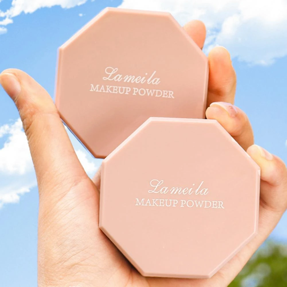 Durable Cosmetics Powder Octagon Shaped Finishing Powder Oil-control ...