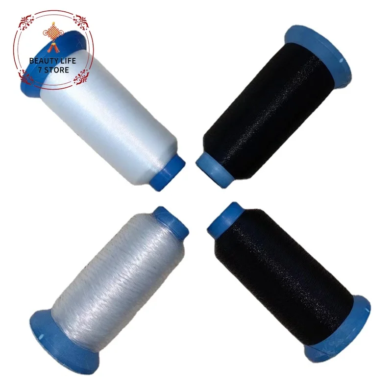 0-08mm-0-5mm-Black-White-Fish-Thread-Sewing-DIY-Nylon-String-Beading ...