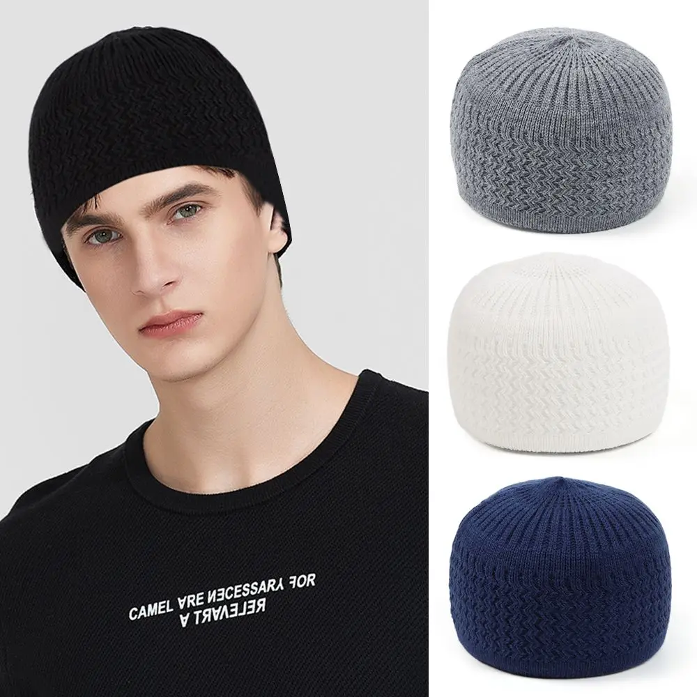 Muslim Islamic Men Prayer Mosque Hats Kippah Hat Male Beanies Cap Skull ...