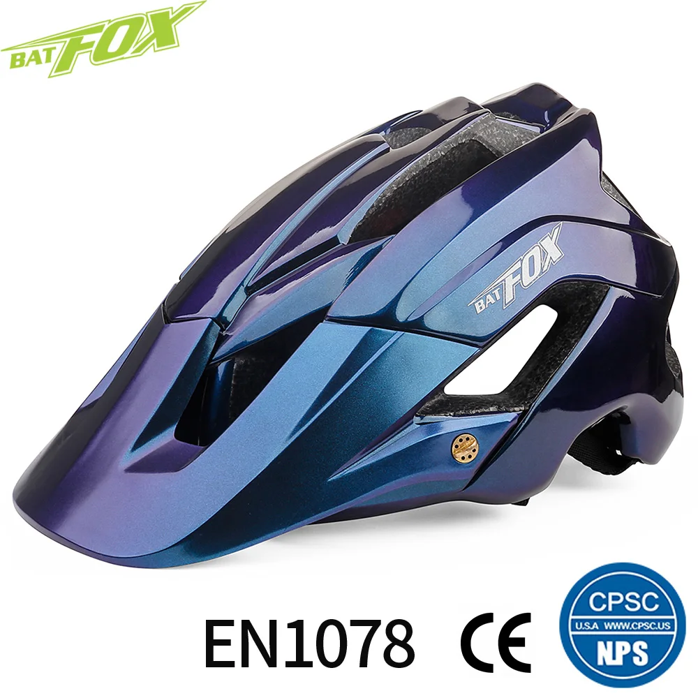 BATFOX-Bicycle-Helmet-Road-Mountain-Bike-Helmet-MTB-Integrally-molded ...