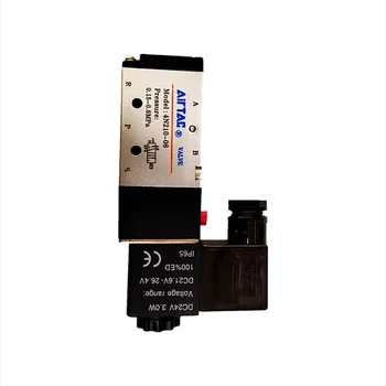 New original AIRTAC Yadeke two position five way solenoid valve 4N210-08 AC220V DC24V