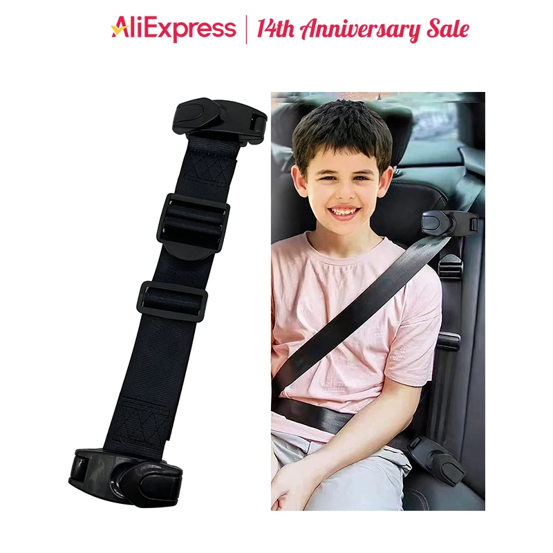 Auto-Sicherheits-gurt-Einsteller-Schulter-Hals-schutz-Gurt-Position ...