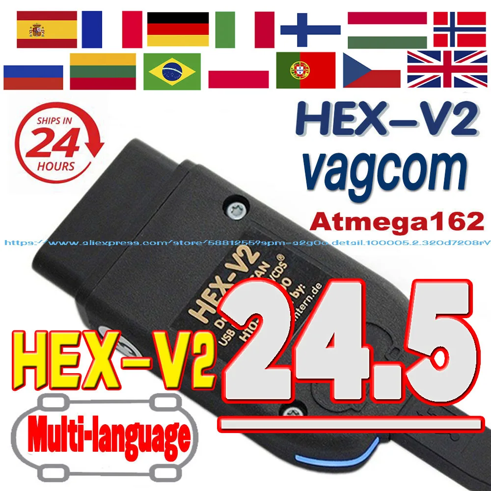 NEW-Hex-V2-Update-V24-5-Interface-Electric-Testers-FOR-VW-for-AUDI ...