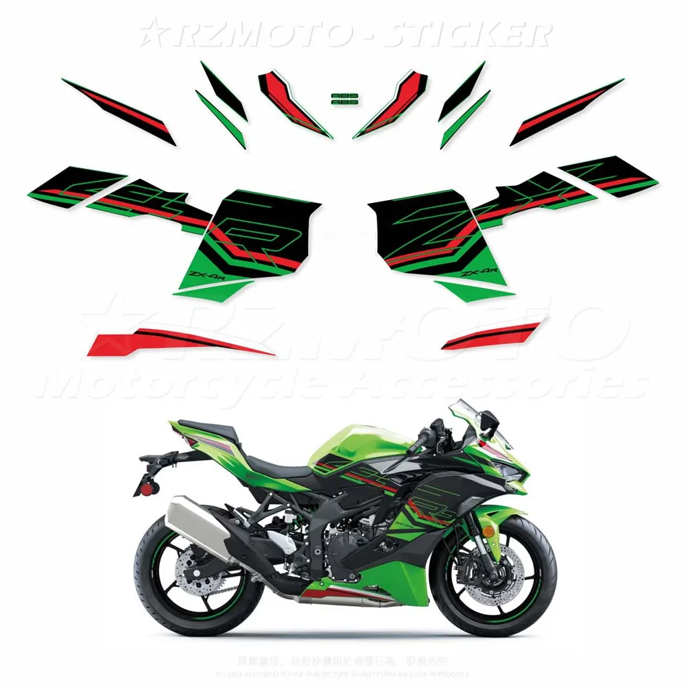 For-Kawasaki-ZX-4R-ZX4R-ZX-4RR-2023-Motorcycle-Accessories-Fairing ...