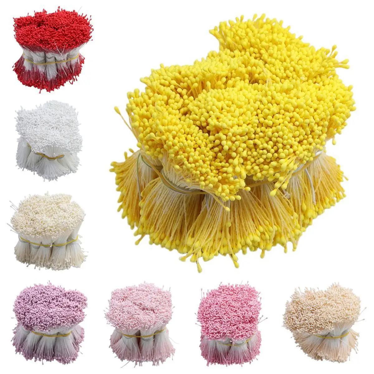 3800pcs-1mm-Double-Heads-Stamen-DIY-Artificial-Mini-Floral-flower ...
