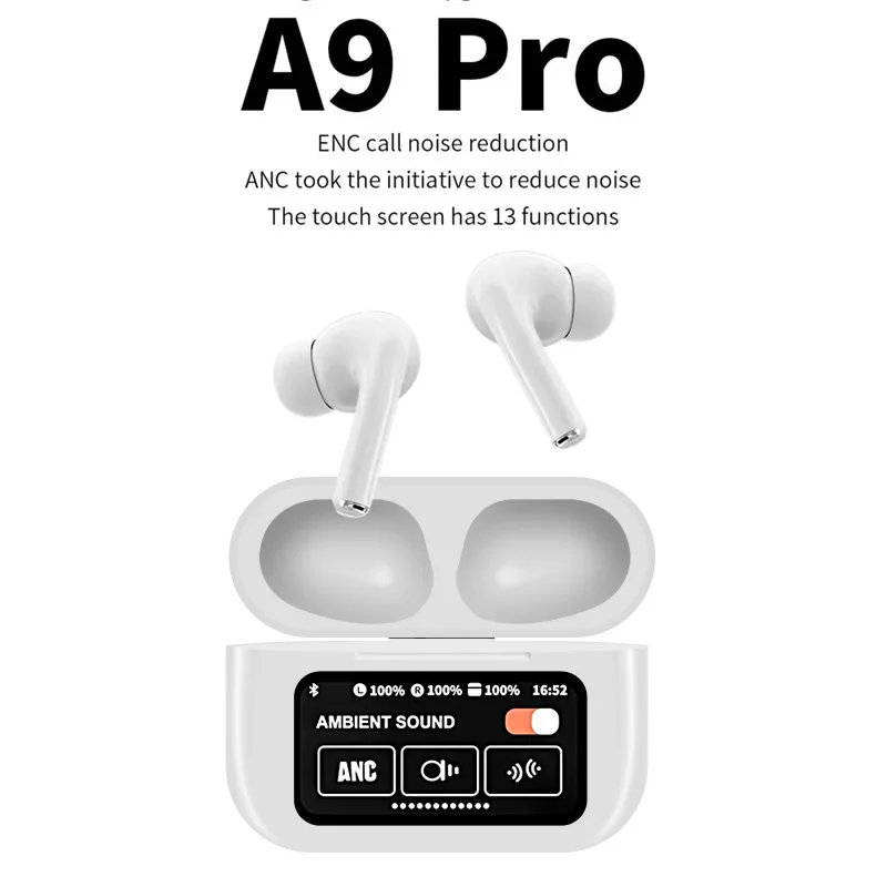 A9-Pro-Wireless-Bluetooth-Headphones-ANC-Noise-Reduction-Headset-LED ...