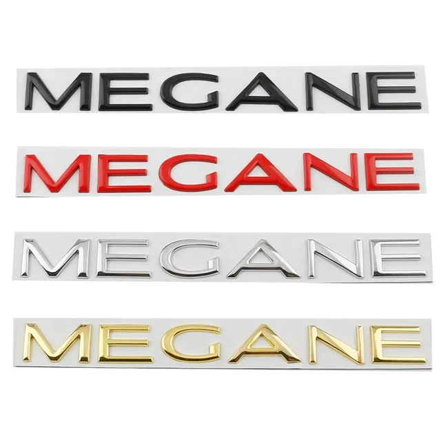 Car 3D Metal Rear Trunk Letters Words Logo Badge Emblem Decals Sticker ...