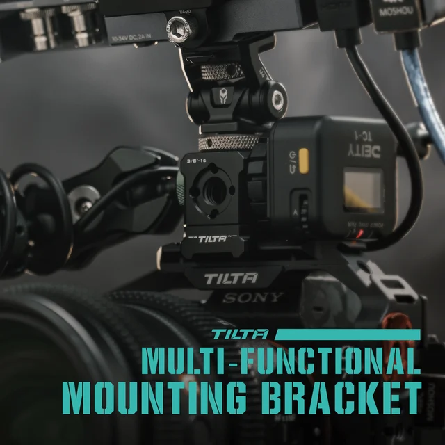 TILTA TA-NMB-B 다기능 나토 마운팅 브래킷, 콜드 슈 마운팅 브래킷, 블랙: 사진과 비디오를 위한 다재다능한 마운팅 솔루션