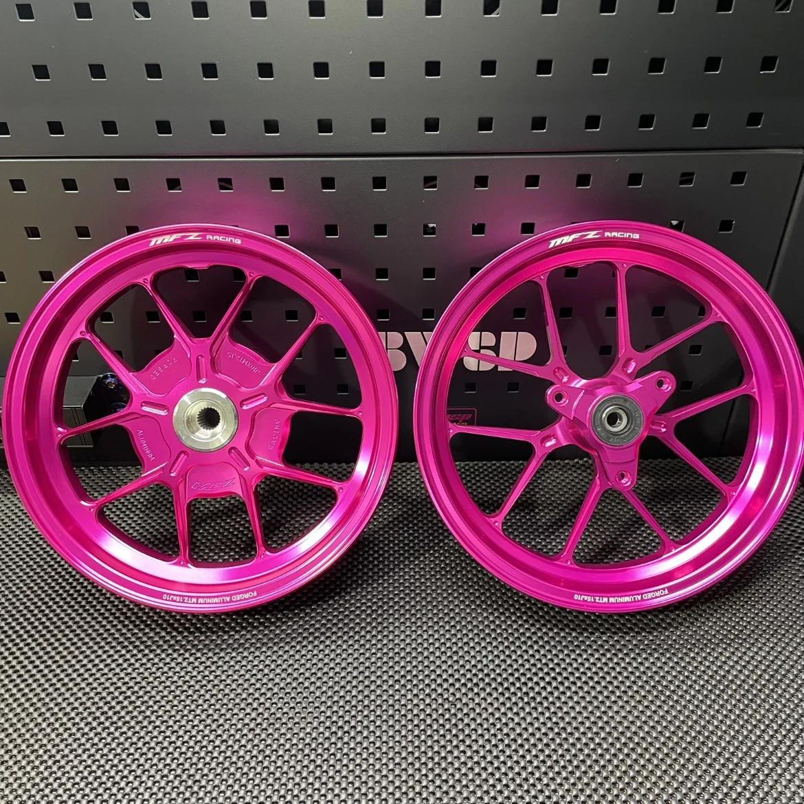 アルミニウム鍛造レーシングホイール,50mm,fz rims f18 af24 af26 af27 af28,10インチ,アップグレード部品 ...
