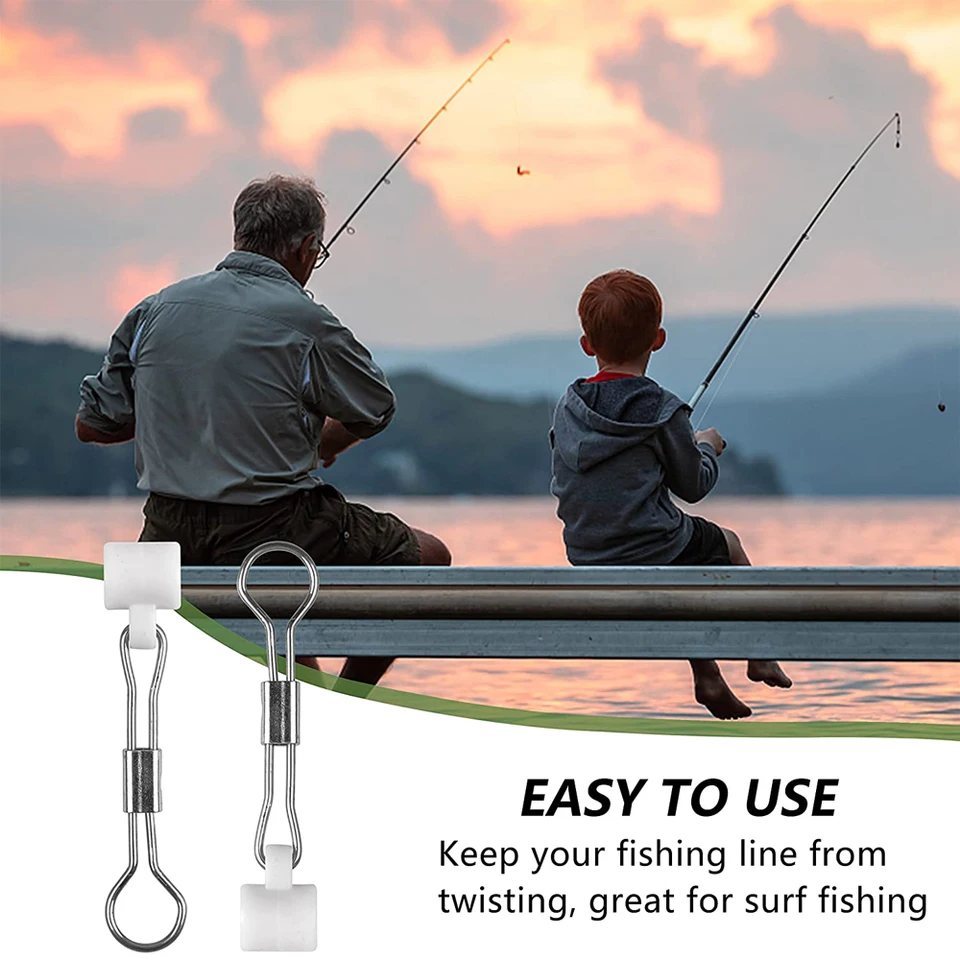 Catfishing Equipment Dr.Fish 30 Pack Sinker Slides For Fishing, Sinker ...