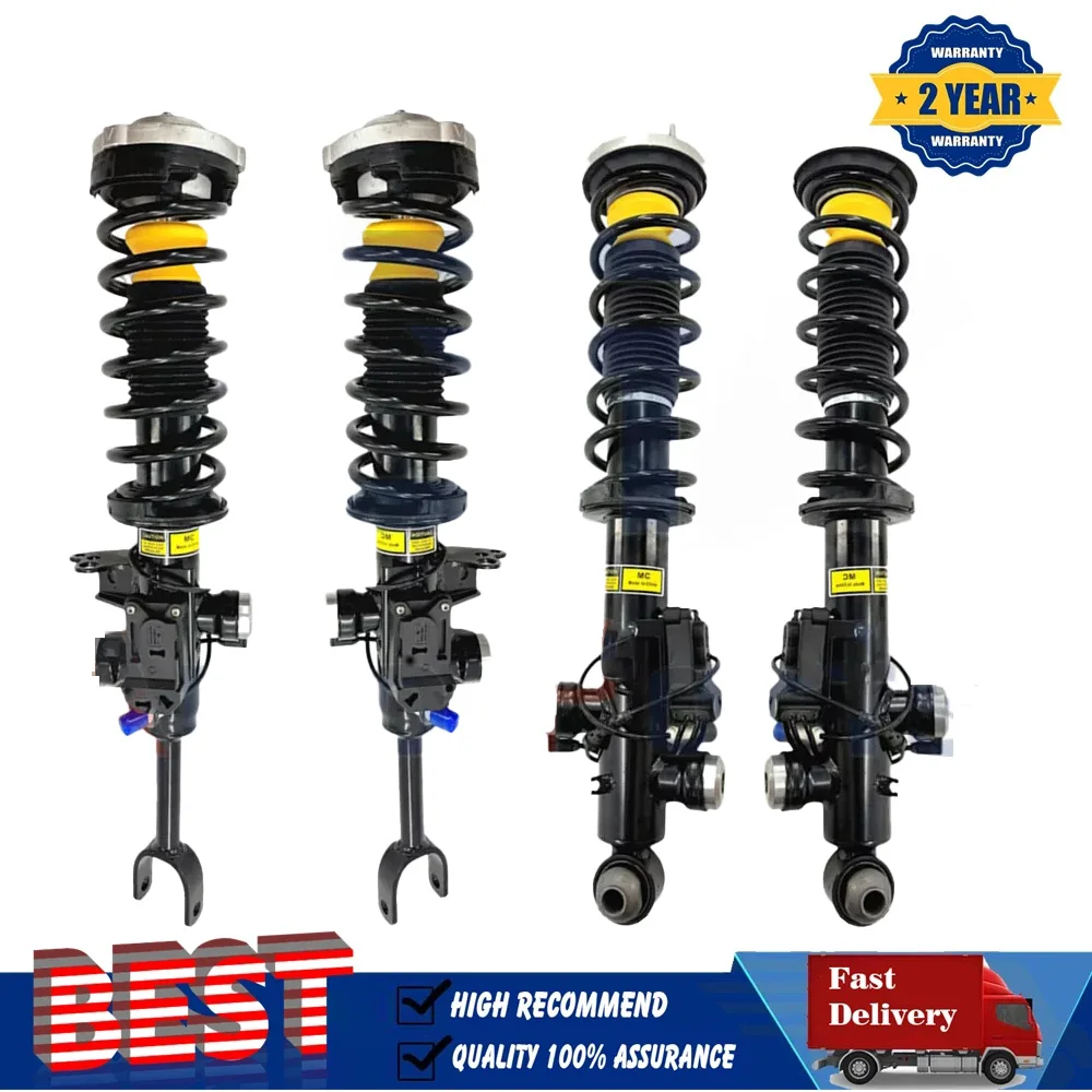Front-Rear-Shock-Strut-Assys-VDC-Fit-BMW-F10-F11-528i-535-550i-Active ...