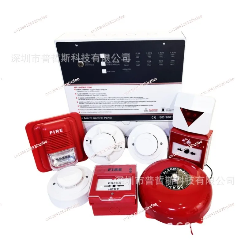 Traditional Two Wire Fire Alarm Control Panel Fire Alarm Controller ...